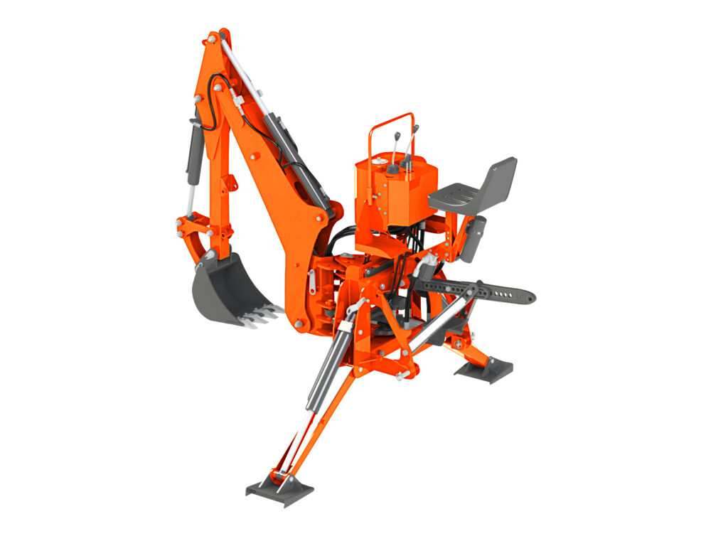 Backhoe 225 Standard Tractor Implements | AGPRO AUSTRALIA